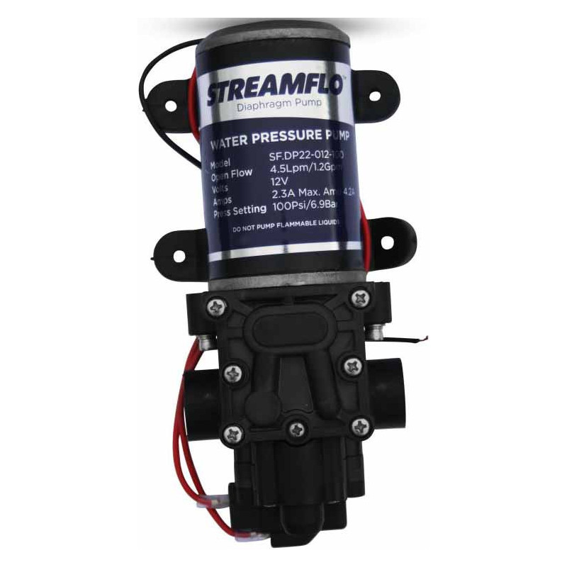 Streamflo pump 12V for water fed window cleaning